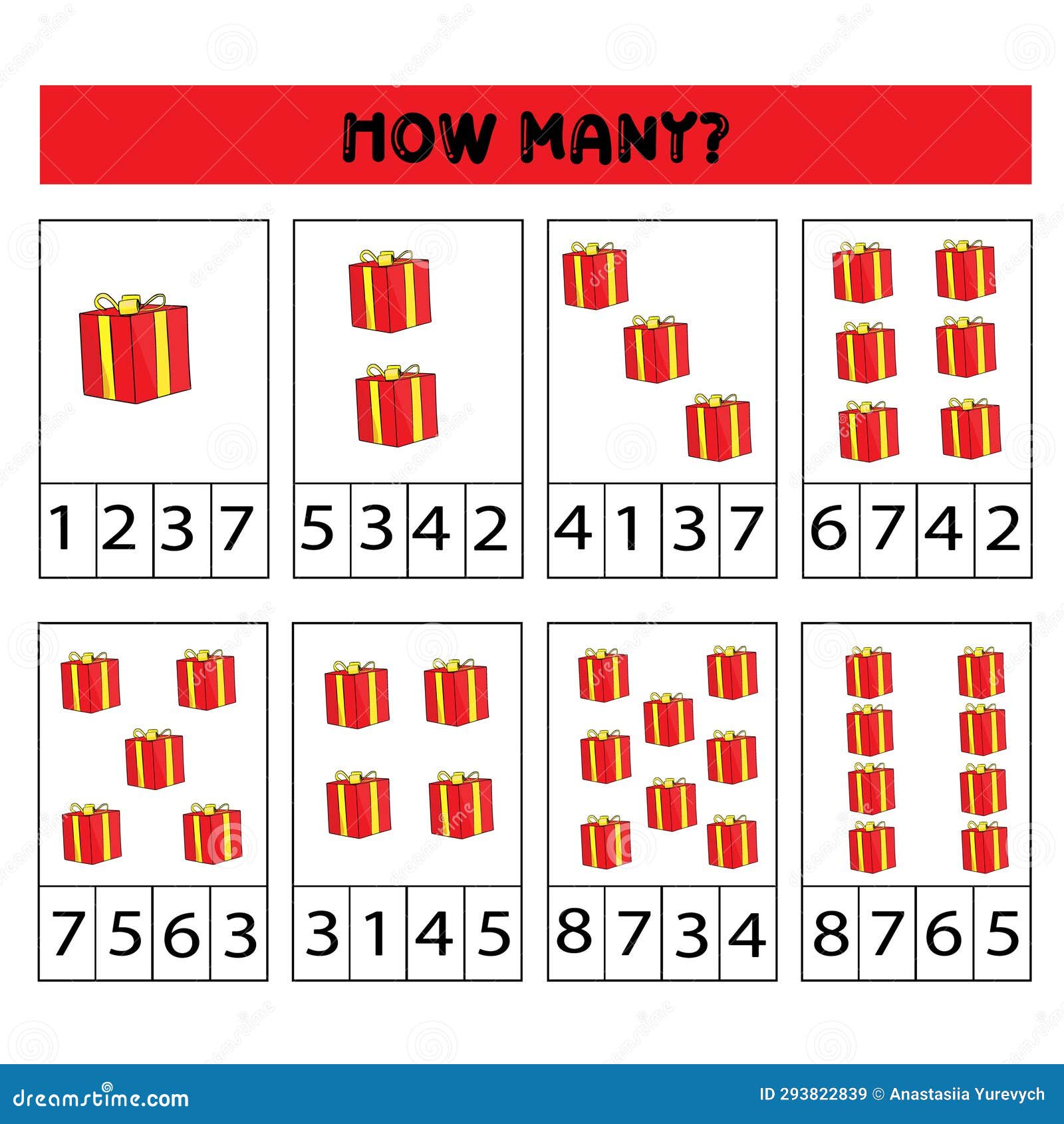 How Many. Count How Many Objects are Hidden in the Picture. How Many ...