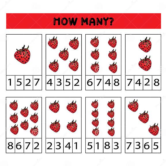 How Many. Count How Many Objects are Hidden in the Picture. How Many ...