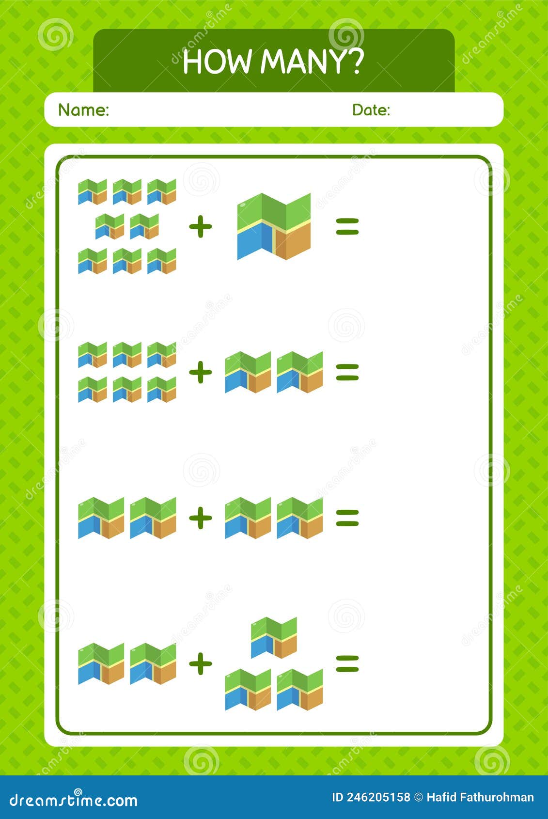 How Many Counting Game With Lettuce. Worksheet For Preschool Kids, Kids ...