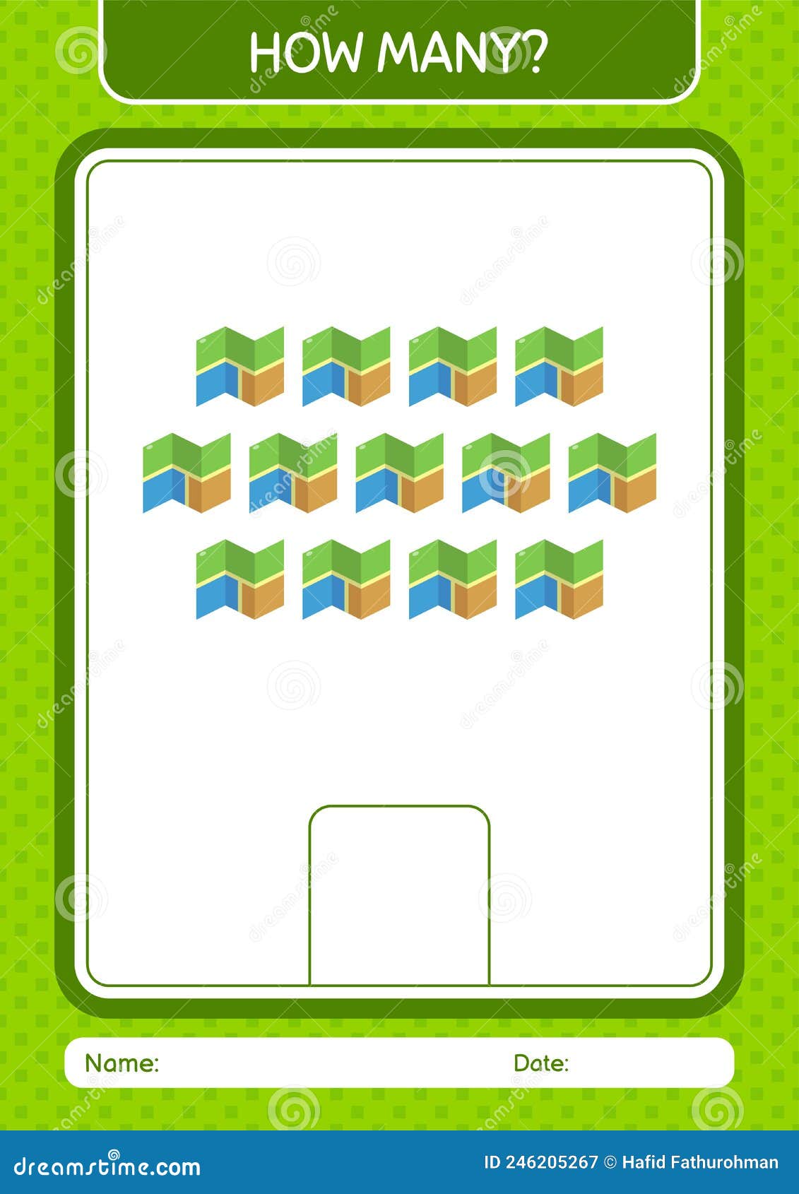 How Many Counting Game With Lettuce. Worksheet For Preschool Kids, Kids ...