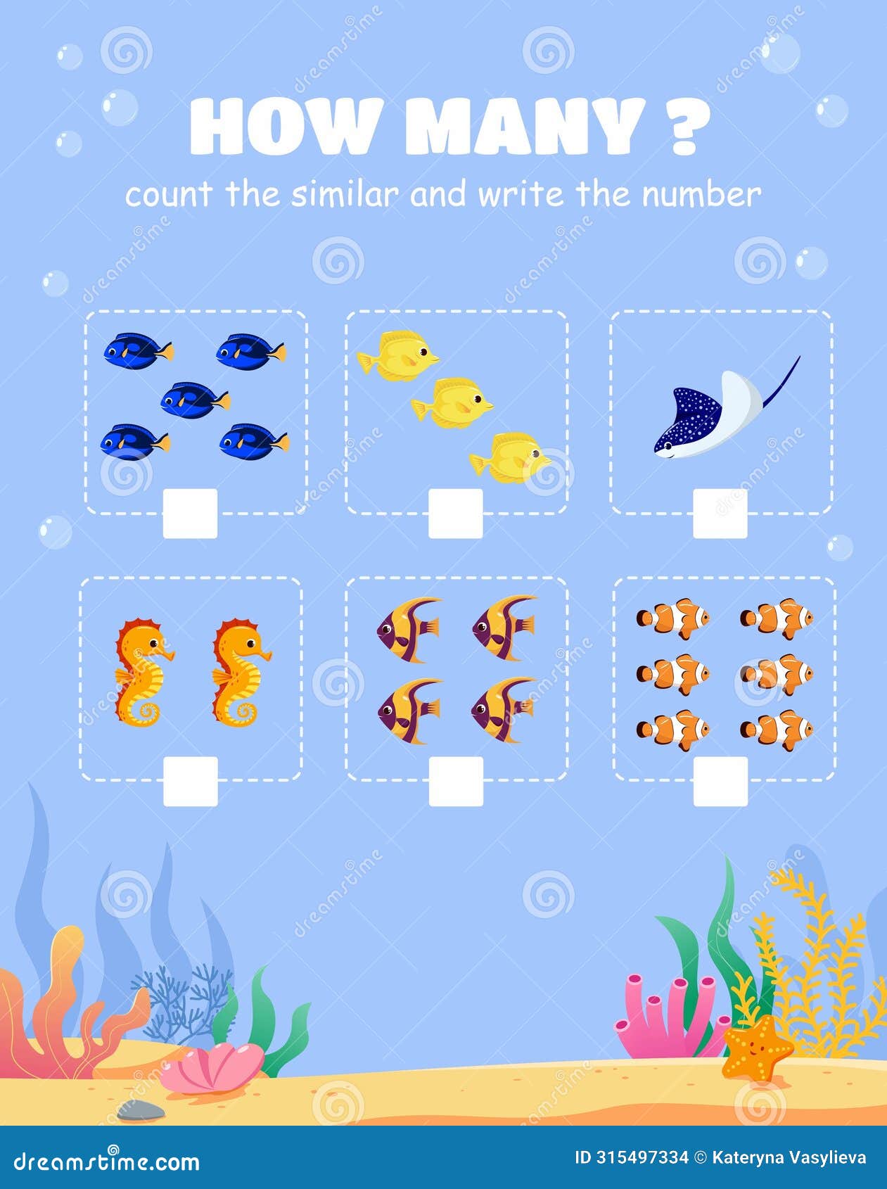 How Many Game. Cartoon Vector Stock Illustration - Illustration of ...