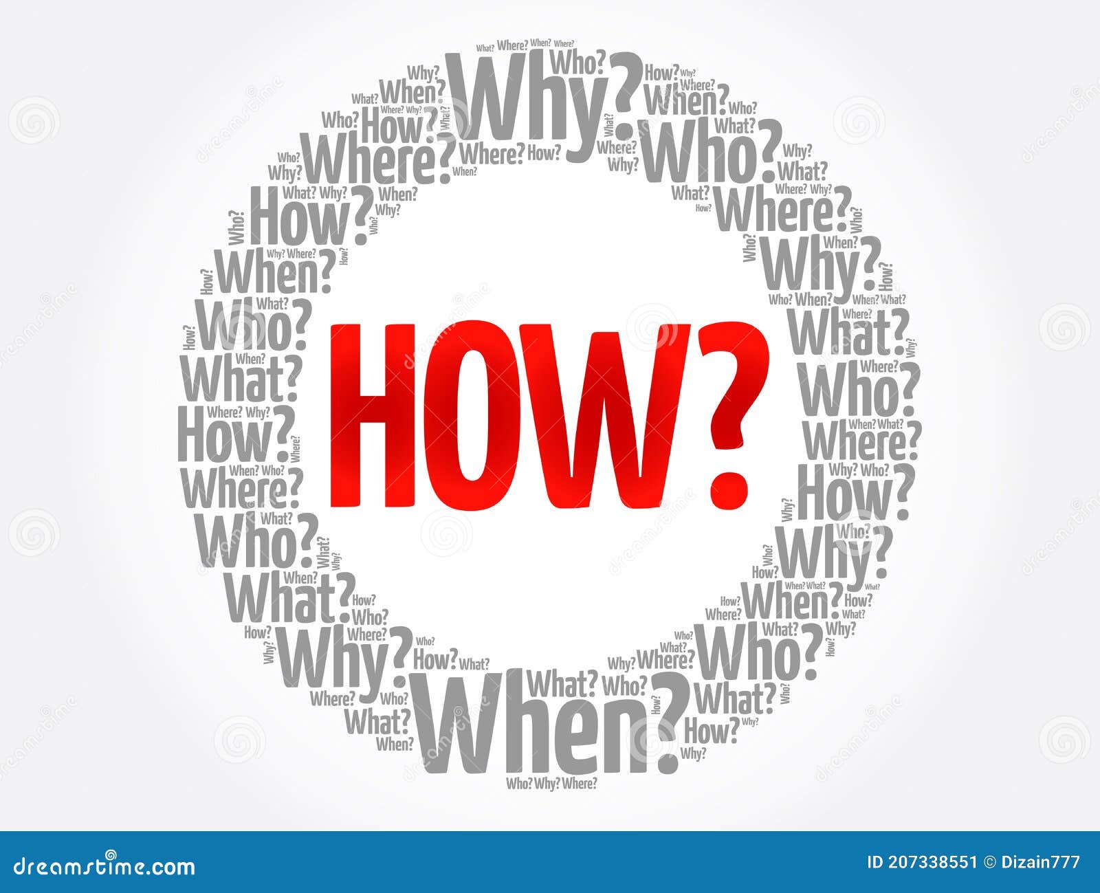 HOW Question Word and Questions Whose Answers are Considered Basic in ...