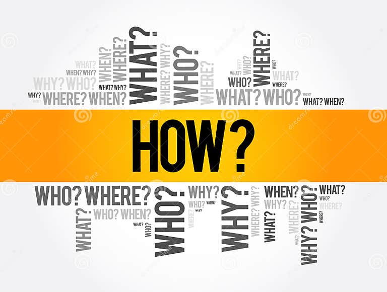 HOW? Question Word and Questions Whose Answers are Considered Basic in ...
