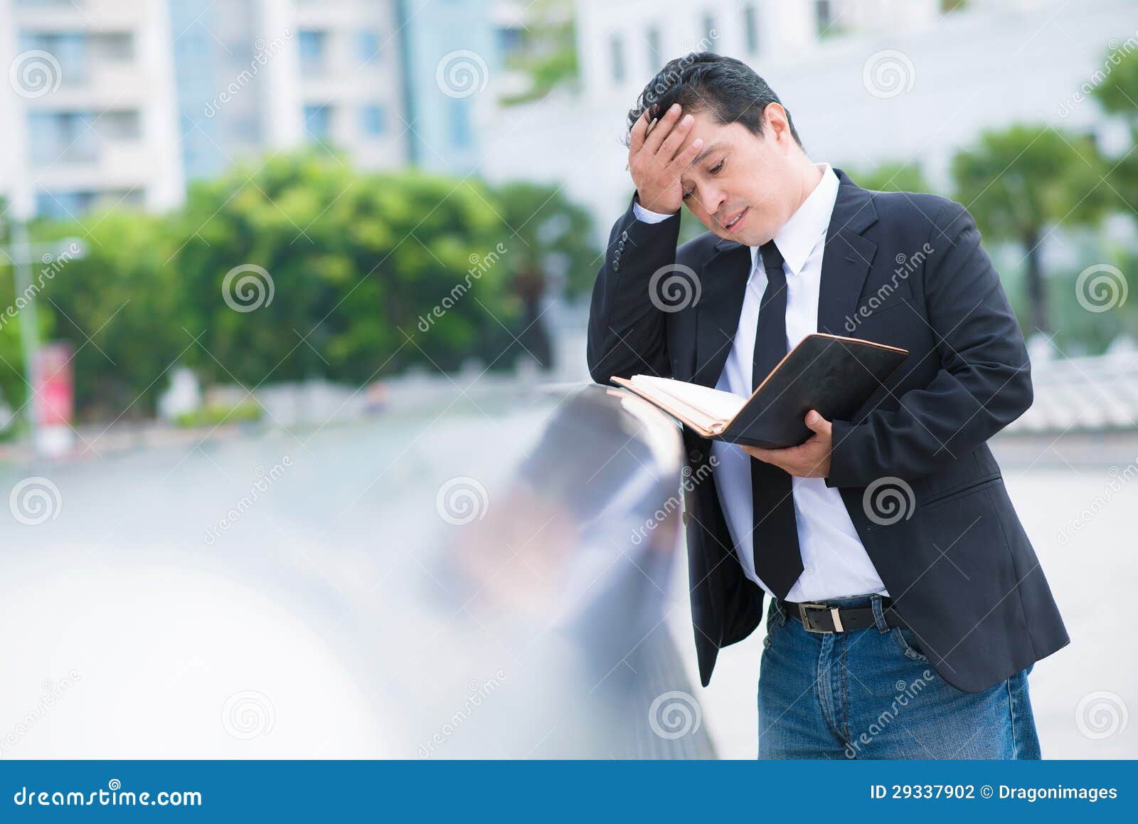 How should I do it? stock photo. Image of notebook, businesspeople ...