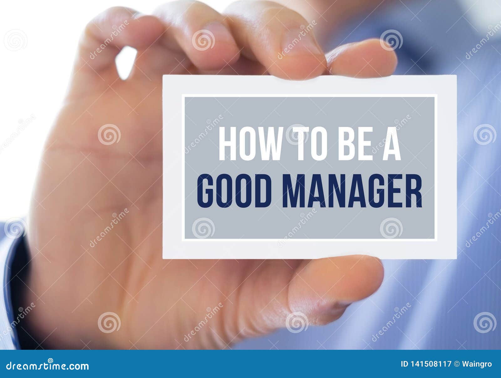 How to be a good manager stock image. Image of directors - 141508117