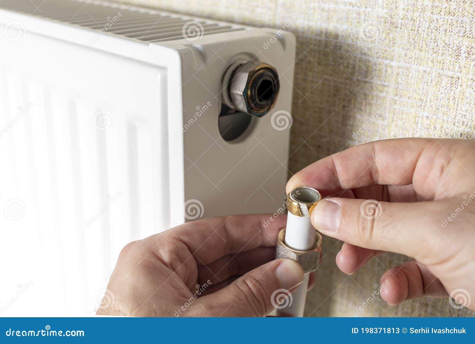 How To Connect a Faucet To a Heating Radiator. Step by Step ...