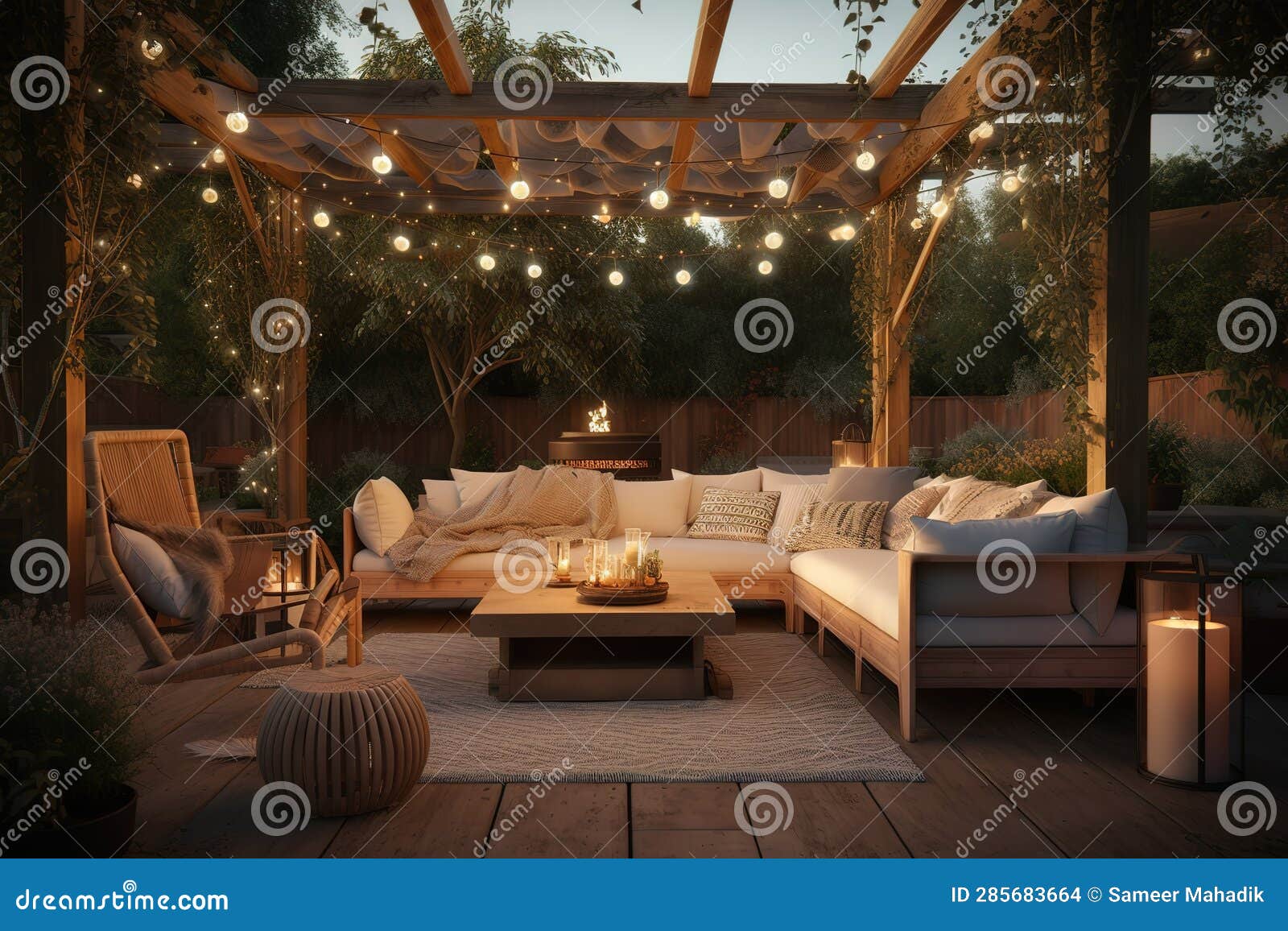 How To Create a Cozy Outdoor Atmosphere with String Lights - Generative ...