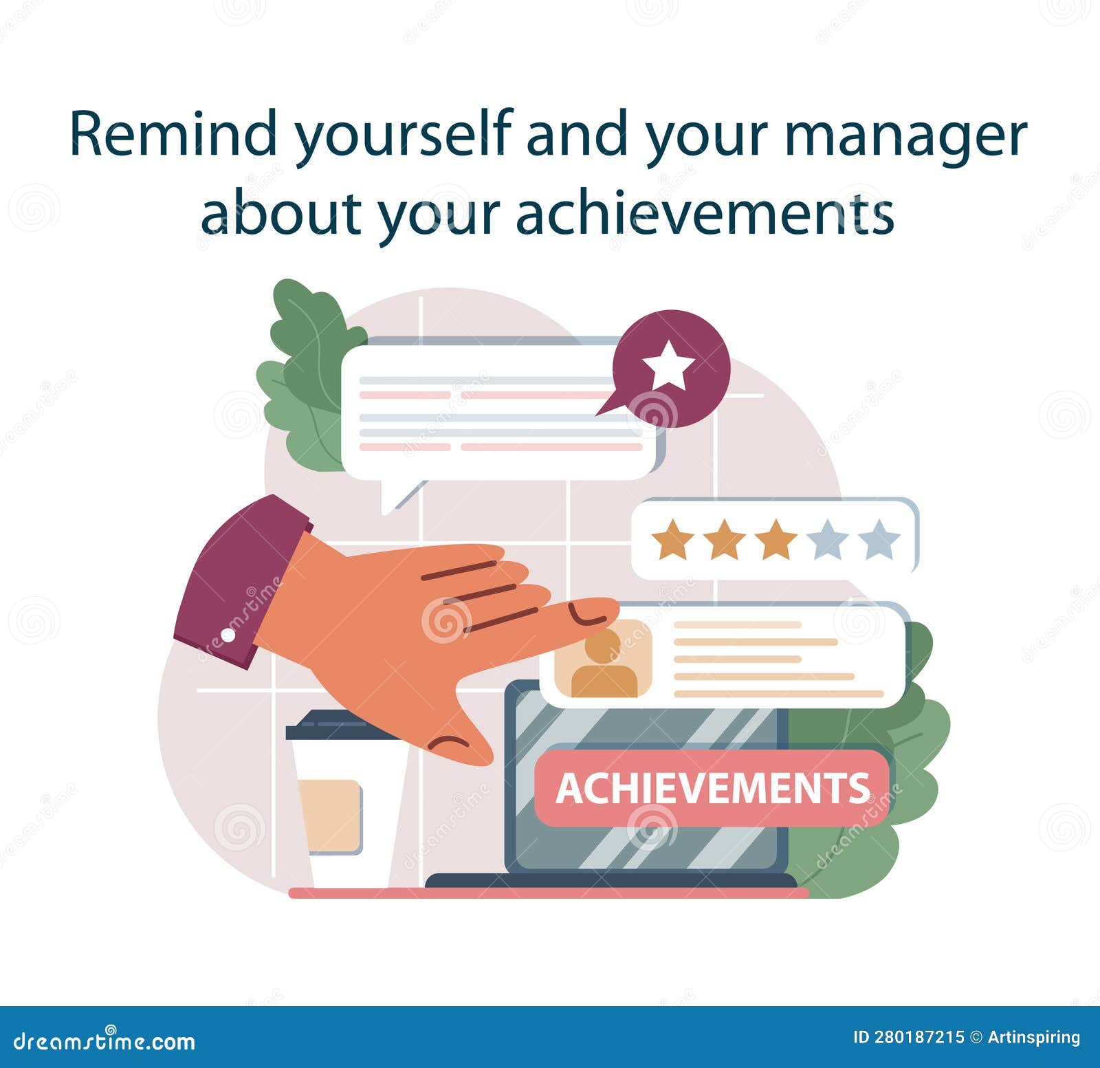 How To Deal with Judgement at Work. Employee Dealing with Pressure ...