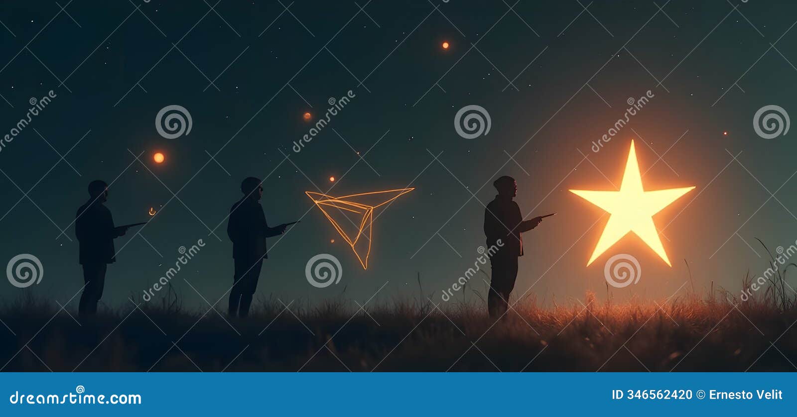 How To Draw Simple Shapes Step by Step Stock Illustration ...