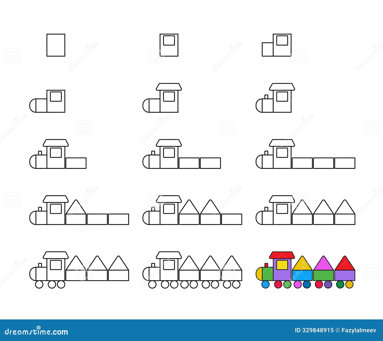 Worksheet Easy Guide To Drawing Cartoon Flowers. Developing Kids Skills ... Worksheet Easy Guide To Drawing Cartoon Flowers. Developing Kids Skills ...