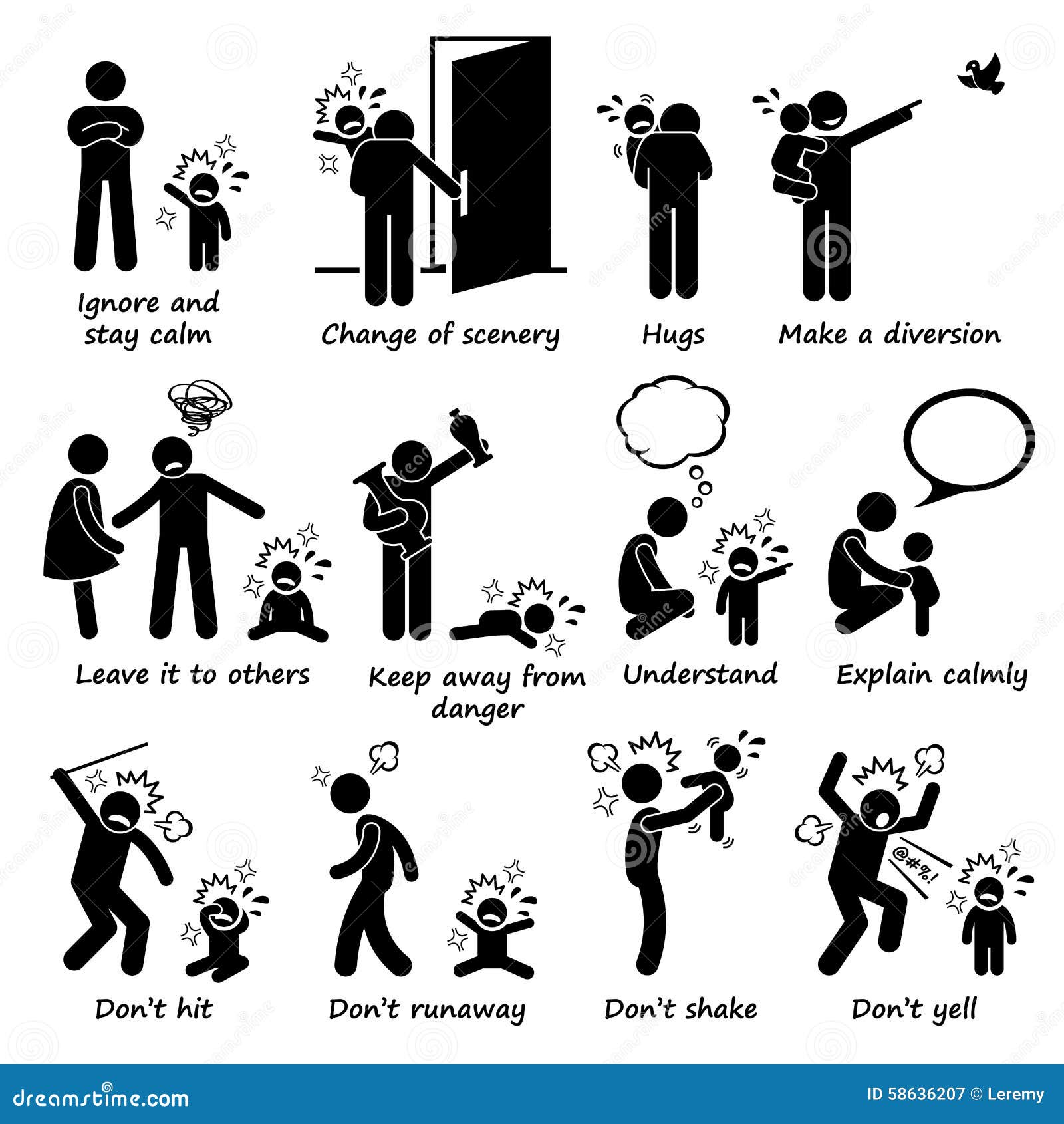 How To Handle Kid Child Tantrum Outburst Cliparts Stock Vector ... How To Handle Kid Child Tantrum Outburst Cliparts Stock Vector ...