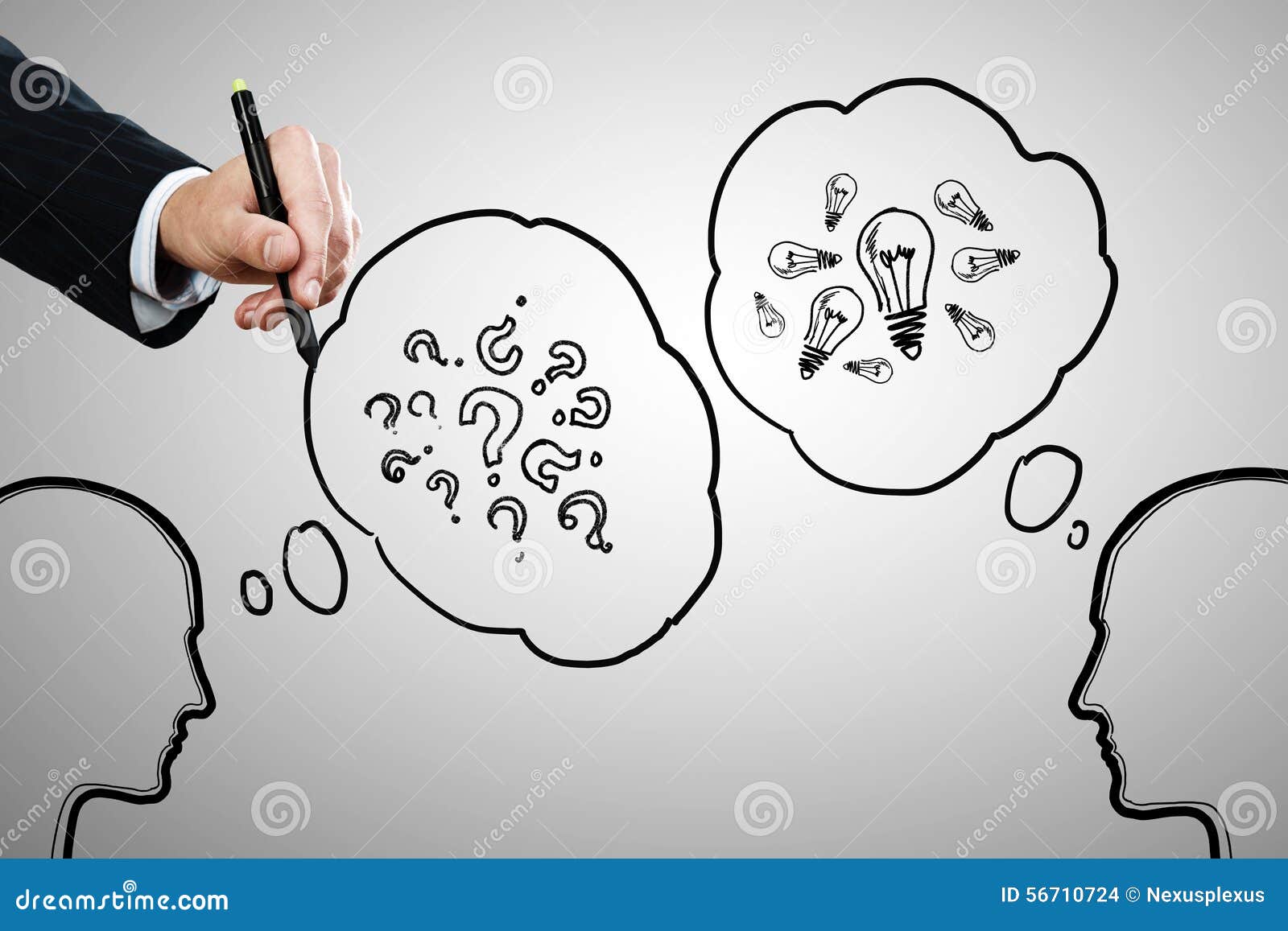 How to keep dialogue going stock photo. Image of idea - 56710724