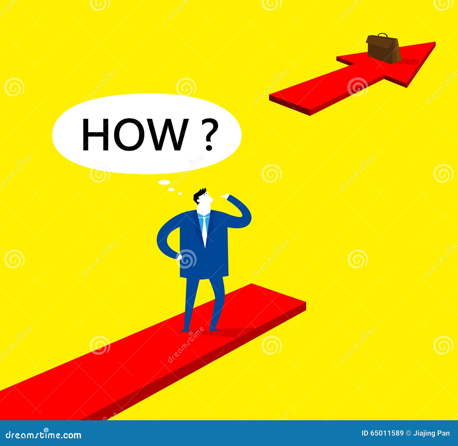 How to keep going forward? stock illustration. Illustration of disburse ...