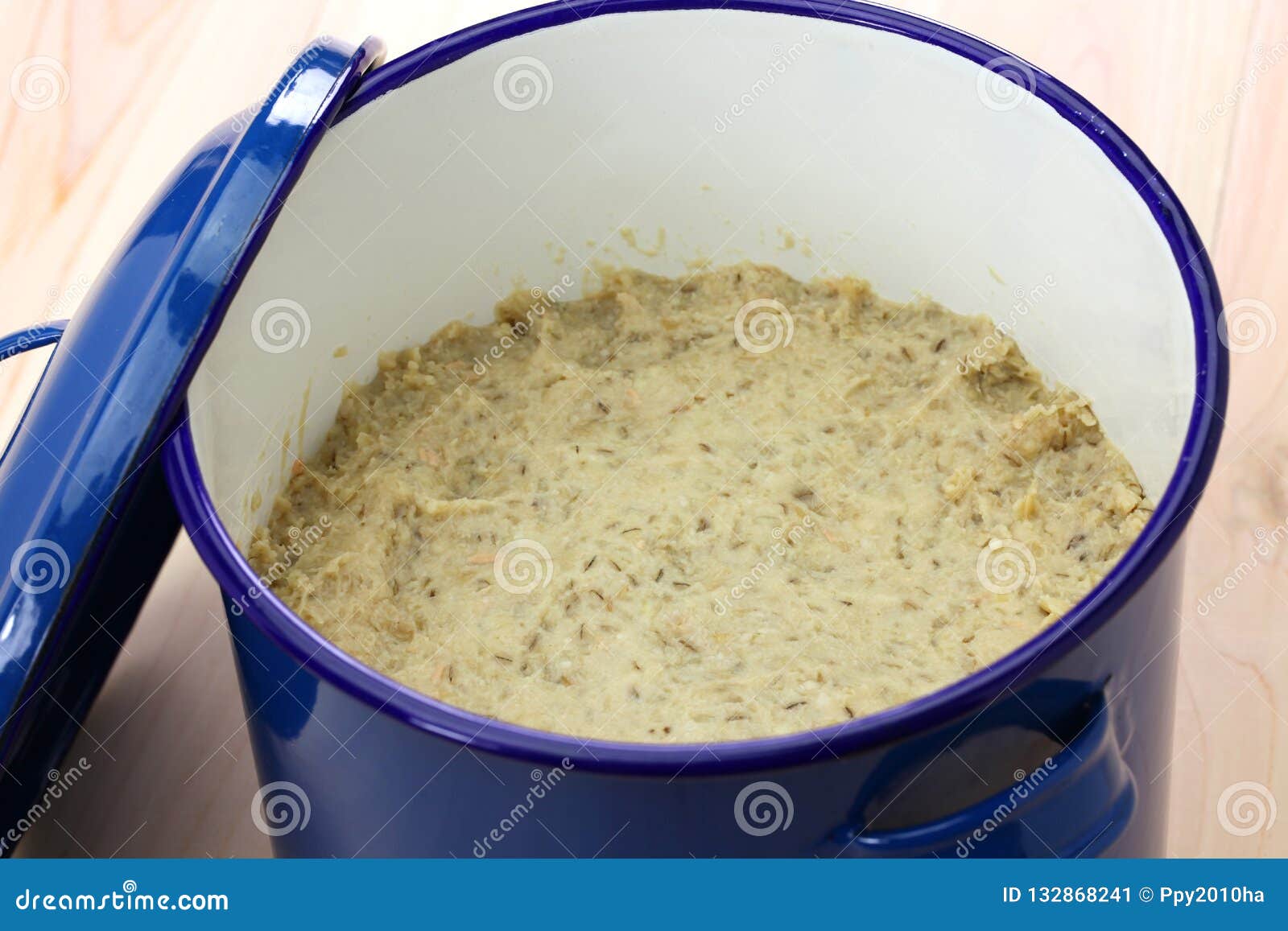 How To Make Miso : Japanese Traditional Fermented Foods Stock Image ...