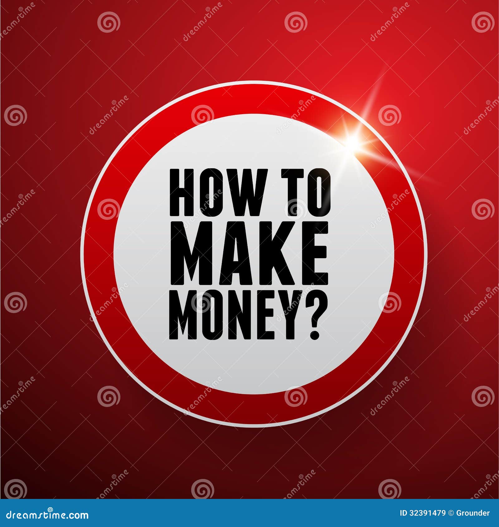 How To Make Money Button Stock Illustrations – 6 How To Make Money ...