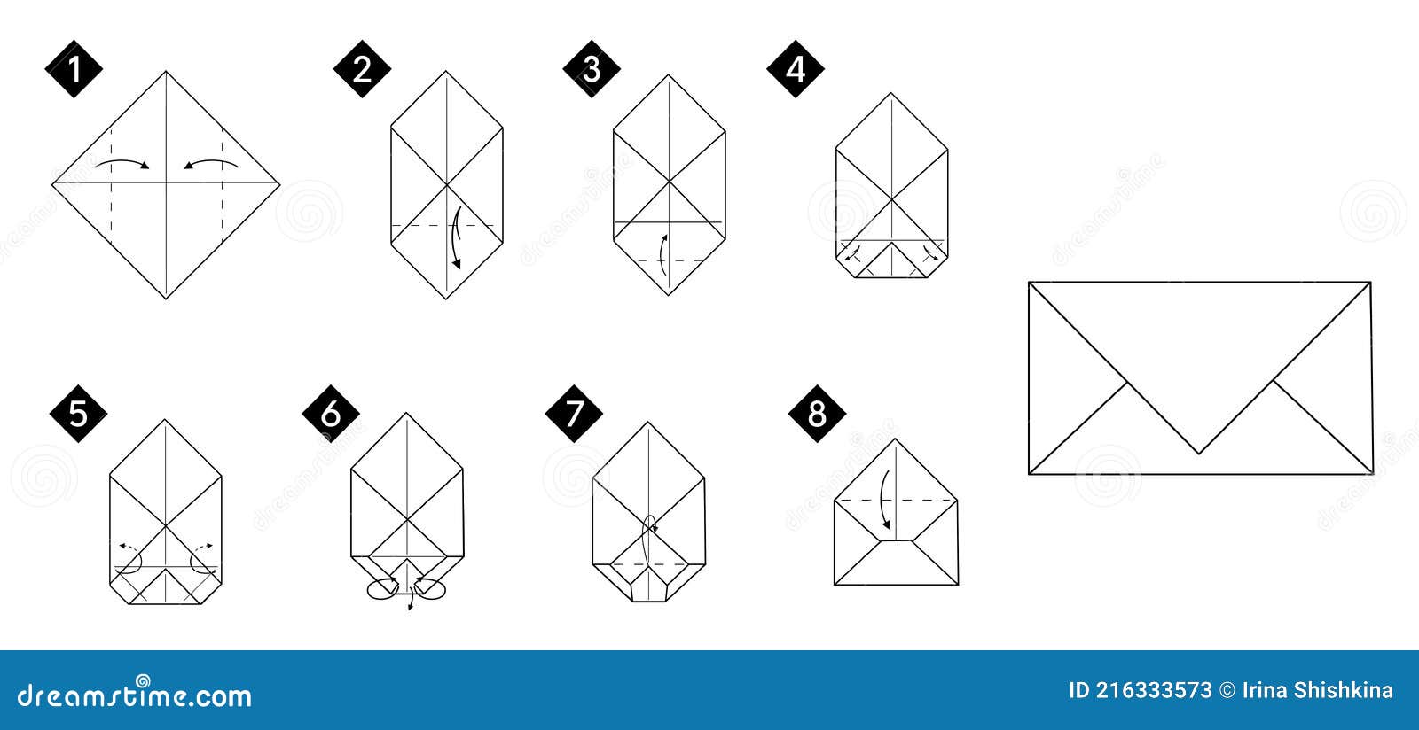 How To Make An Envelope Step By Step