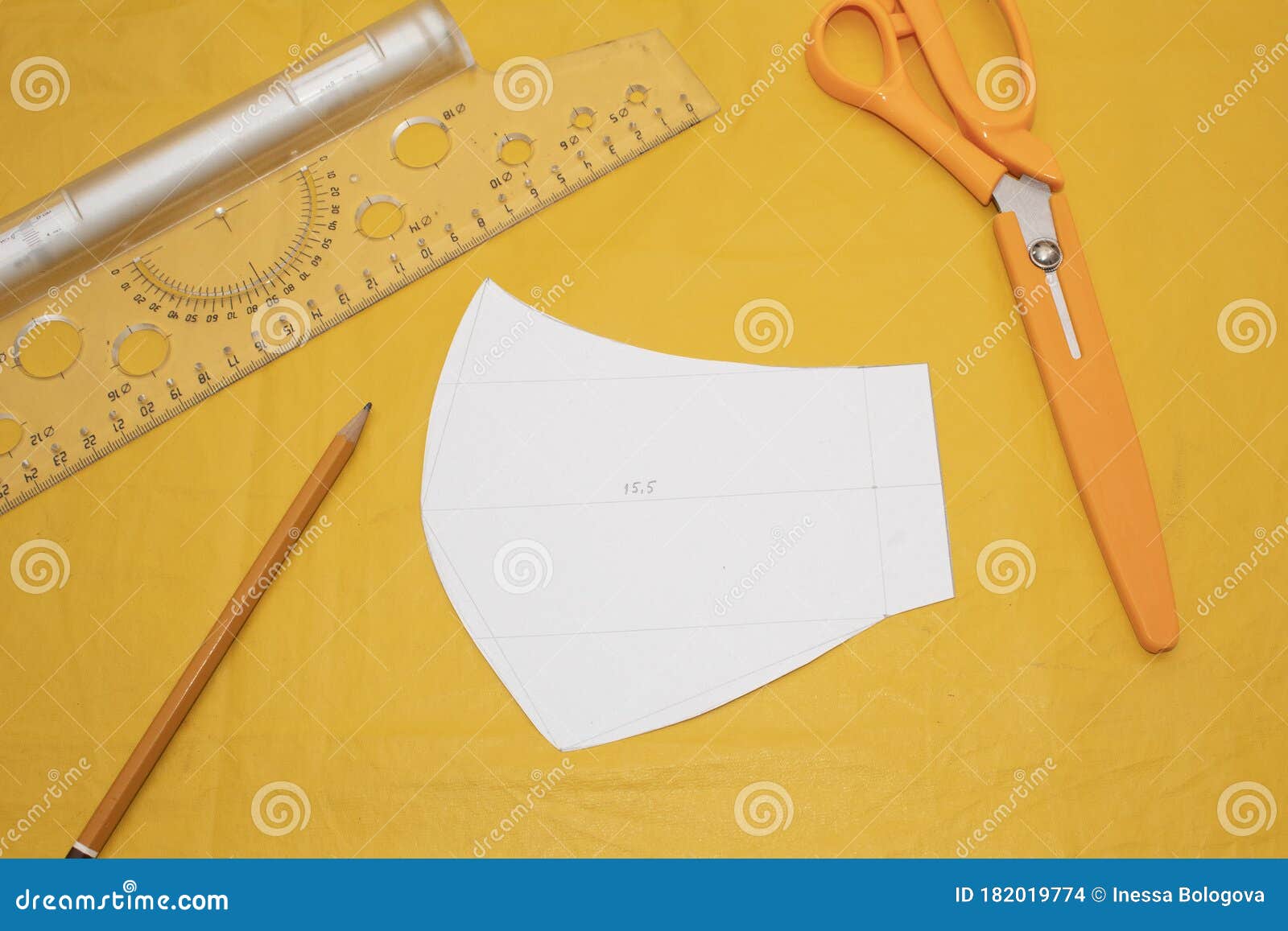 How To Make a Protective Face Mask at Home from Fabric, Step-by-step ...