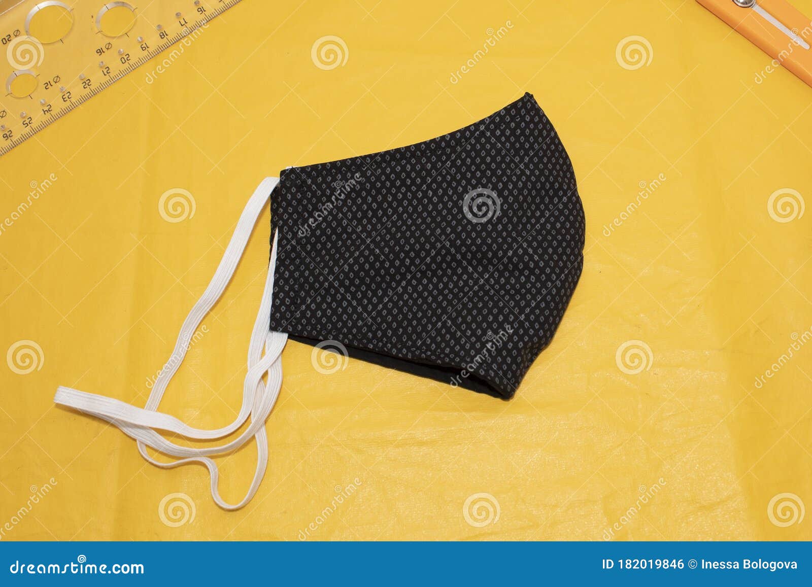 How To Make a Protective Face Mask at Home from Fabric, Step-by-step ...