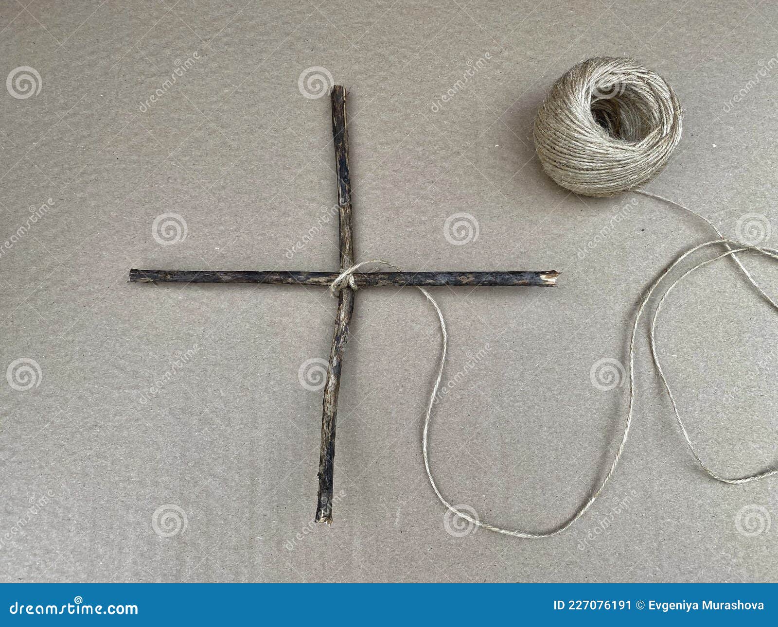 How To Make a Web from Sticks and Rope, Step by Step, Children S Master ...