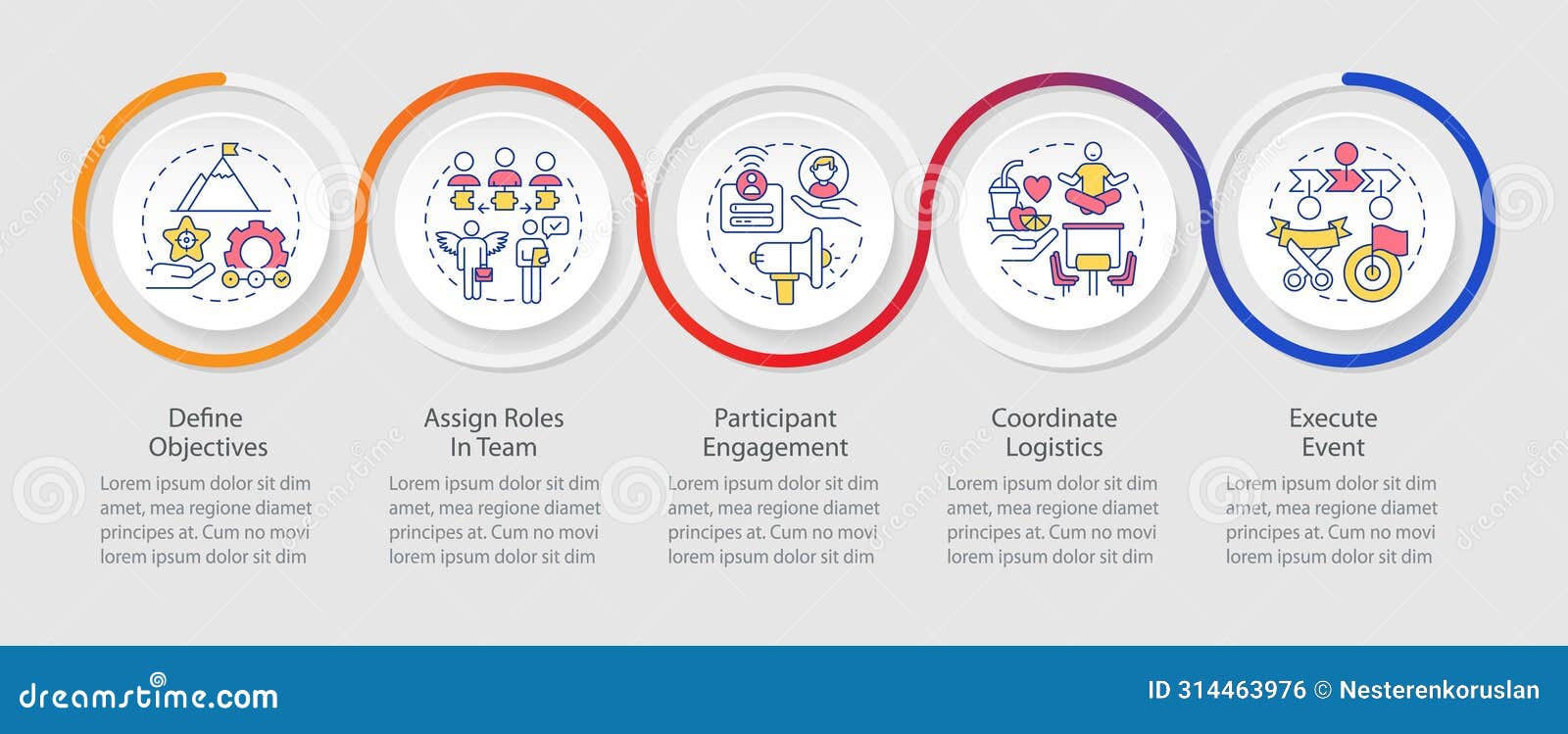 Hackathon Chart With Icons And Keywords Royalty-Free Stock Photo | CartoonDealer.com #252797829