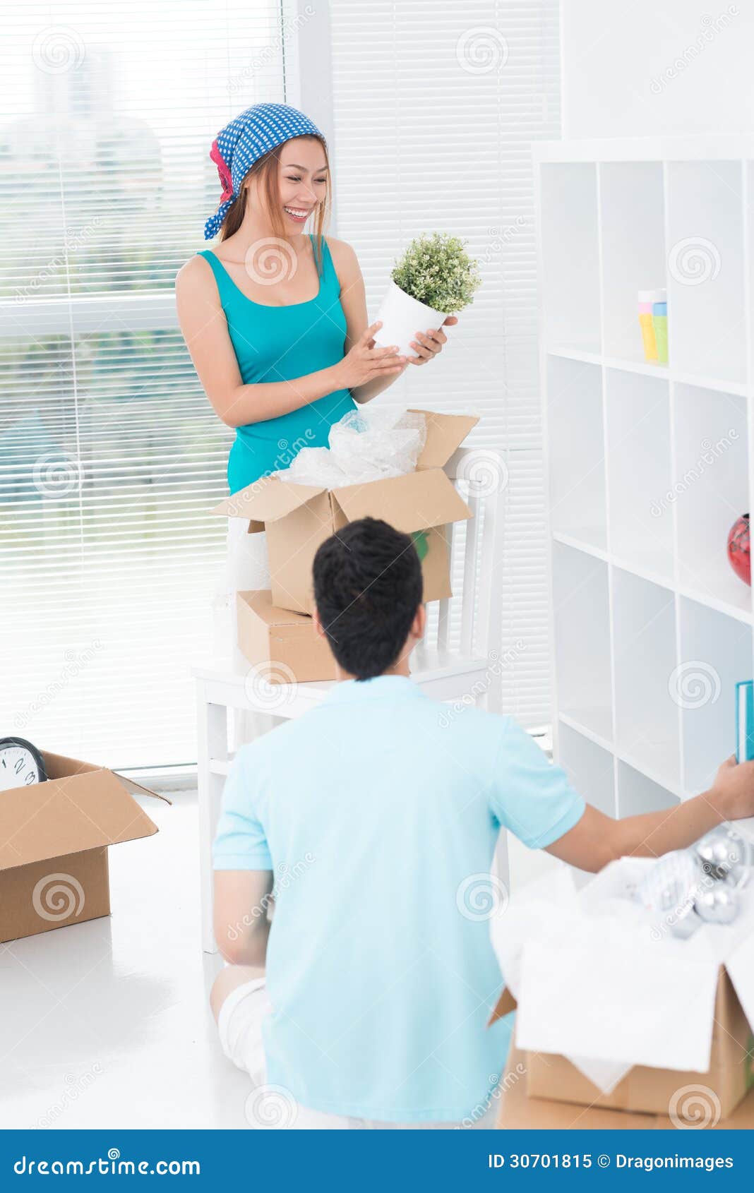 How to pack it? stock image. Image of move, back, apartments - 30701815