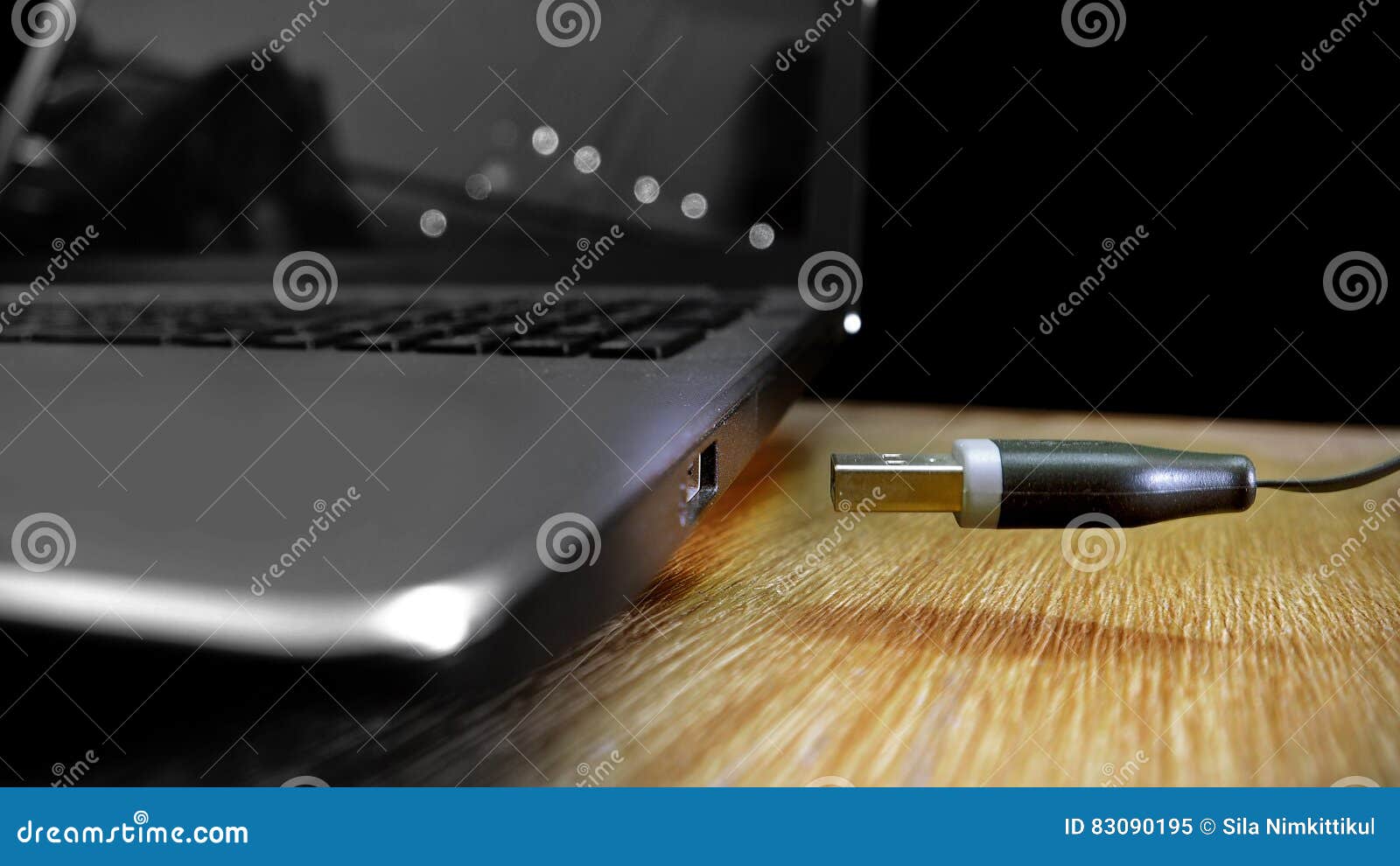 USB Drive Plug Floating To The Jack Photography | CartoonDealer.com ...