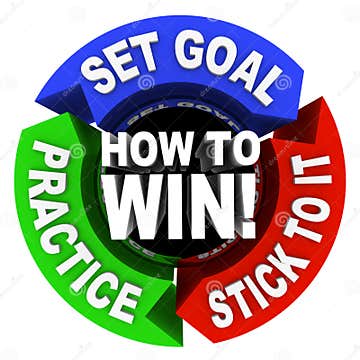 How To Win - 3 Arrows of Advice Stock Illustration - Illustration of ...