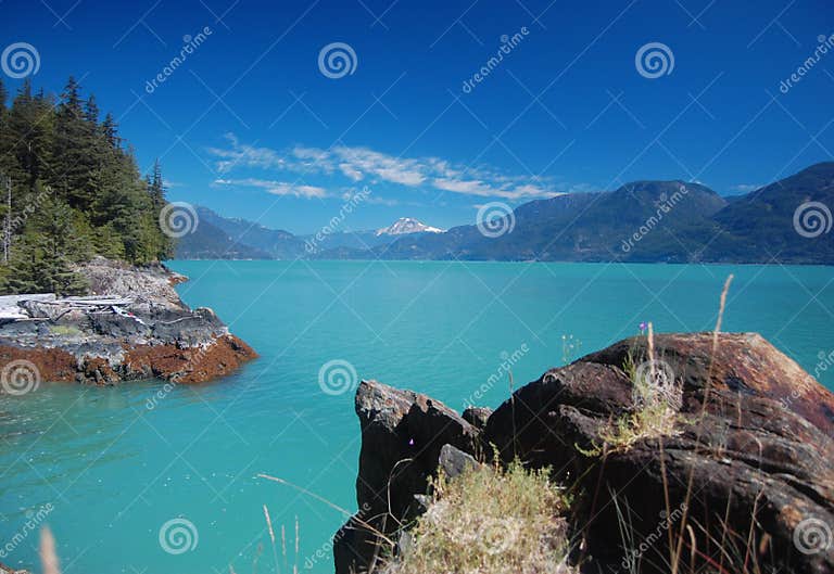 Howe Sound stock image. Image of remote, kayak, island - 26337865
