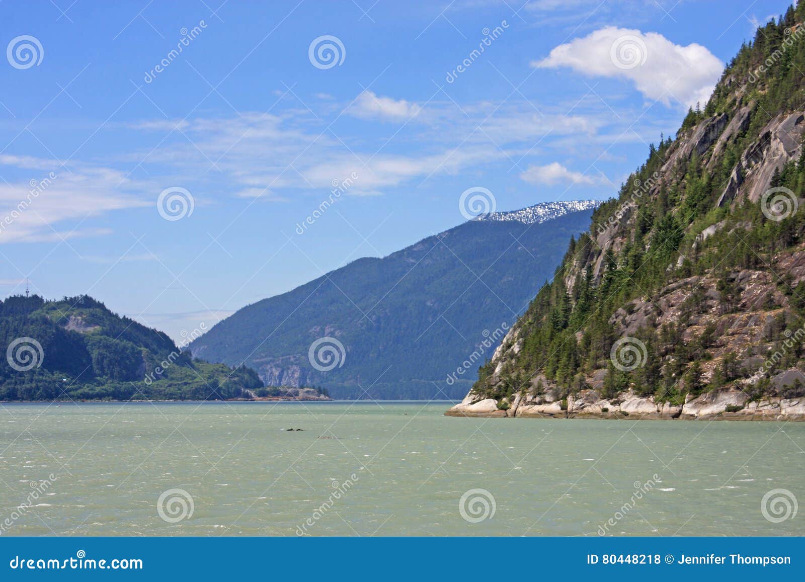Howe Sound, Squamish stock photo. Image of snow, sound - 80448218