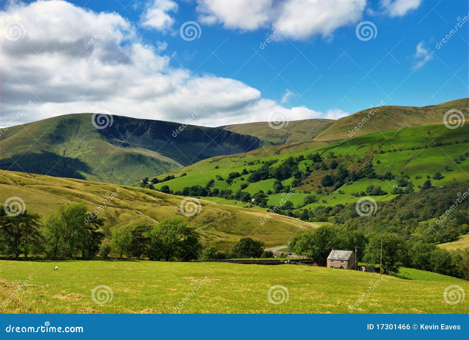 The Howgill Fells stock photo. Image of hillside, howgills - 17301466