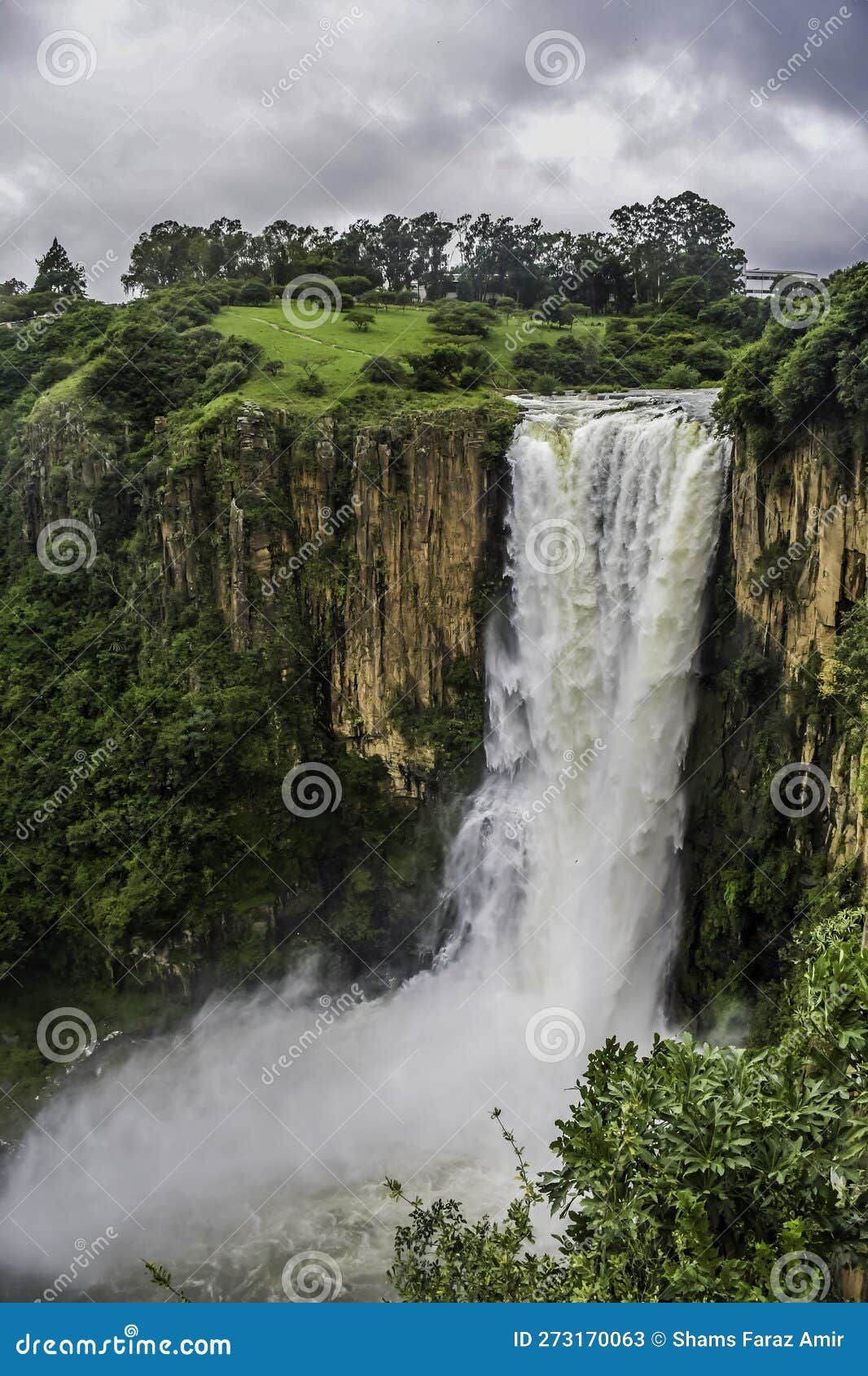 Howick Falls Waterfall on Umgeni River in Kzn Midlands Stock Image ...