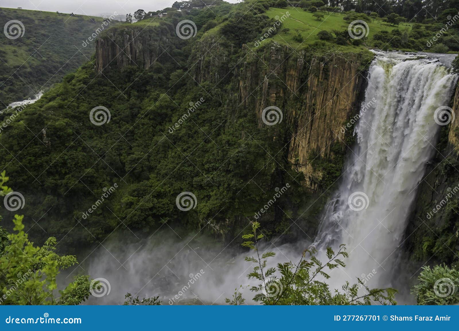 Howick Falls Waterfall on Umgeni River in Kzn Midlands Stock Image ...