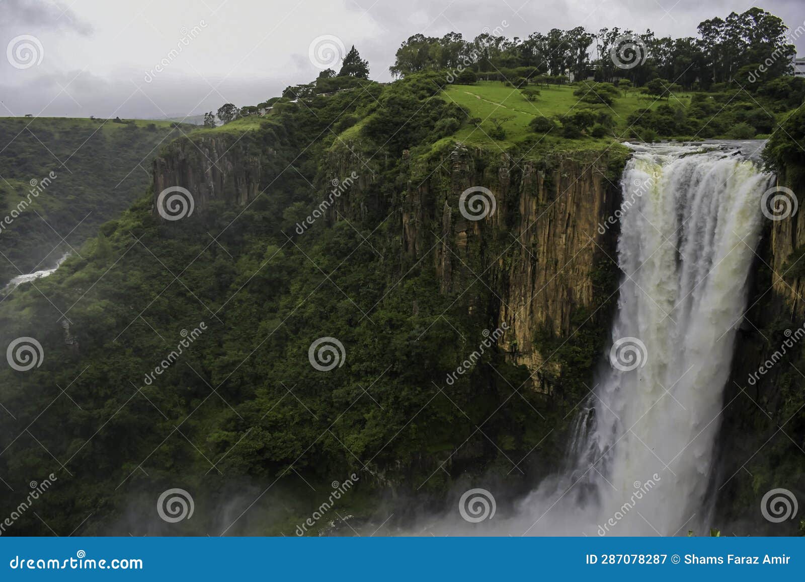 Howick Falls Waterfall on Umgeni River in Kzn Midlands Stock Image ...