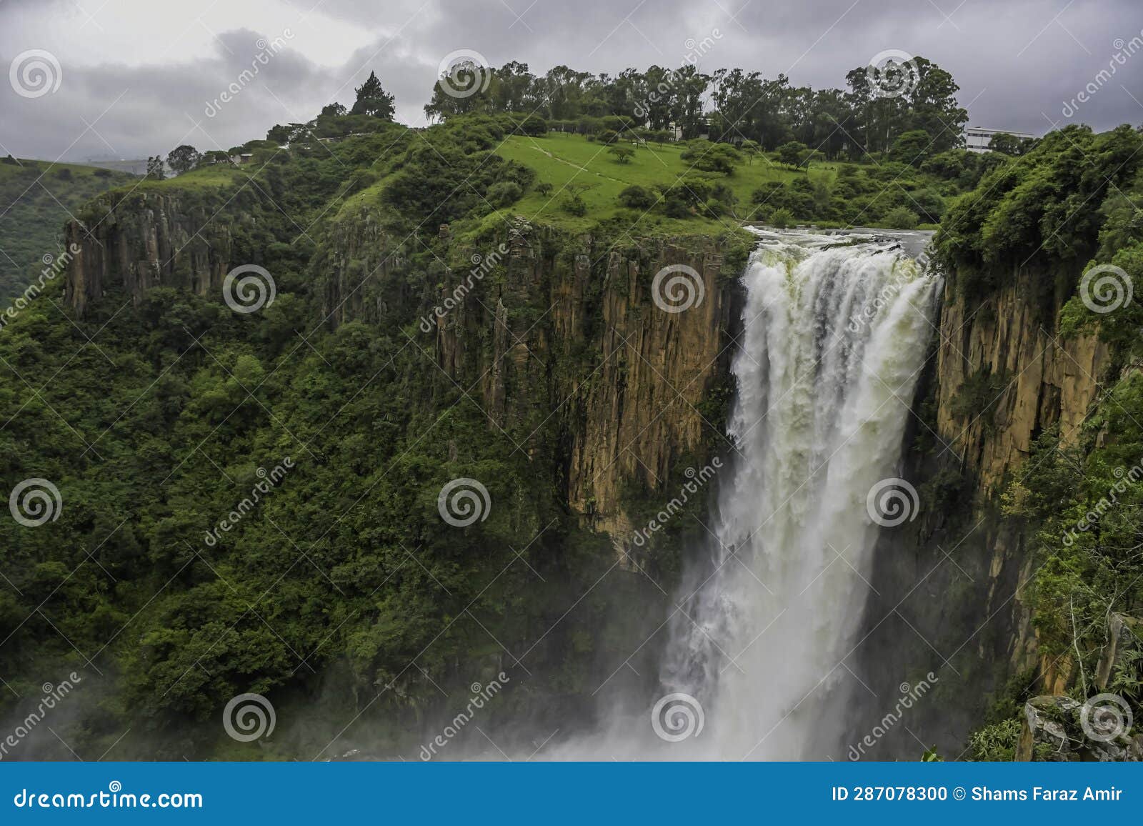 Howick Falls Waterfall on Umgeni River in Kzn Midlands Stock Photo ...