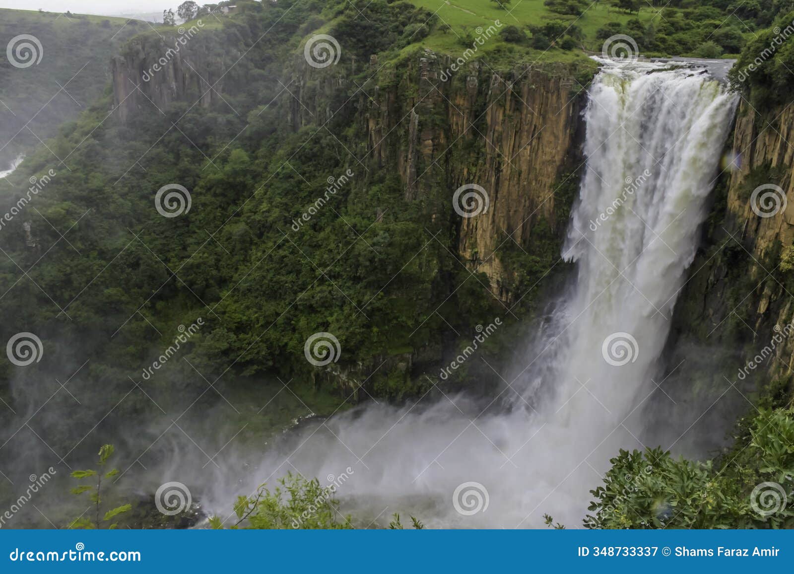 Howick Falls Waterfall on Umgeni River in Kzn Midlands Stock Image ...