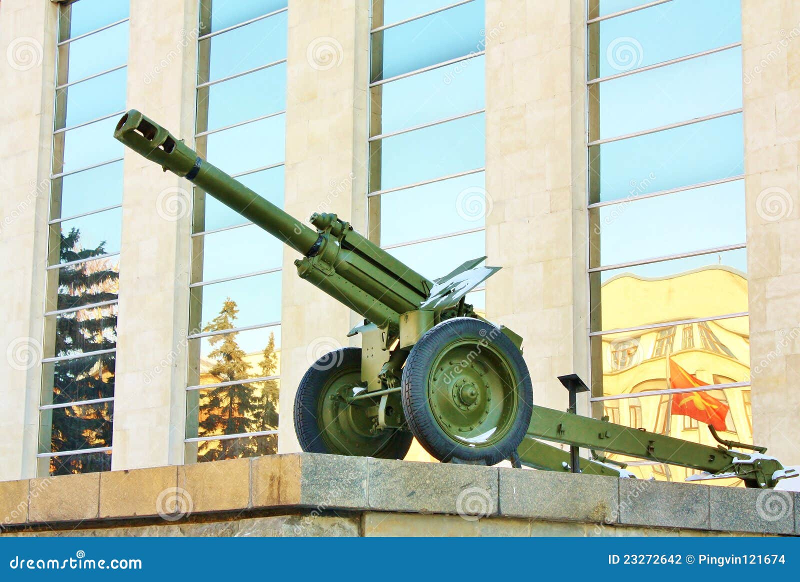 Howitzer stock photo. Image of history, steel, howitzer - 23272642