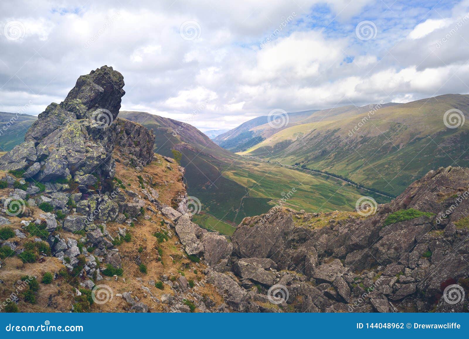 The Howizter of Helm Crag stock photo. Image of animals - 144048962