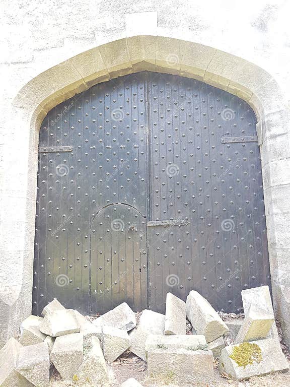 Howth castle gate stock photo. Image of metal, gate - 120788084