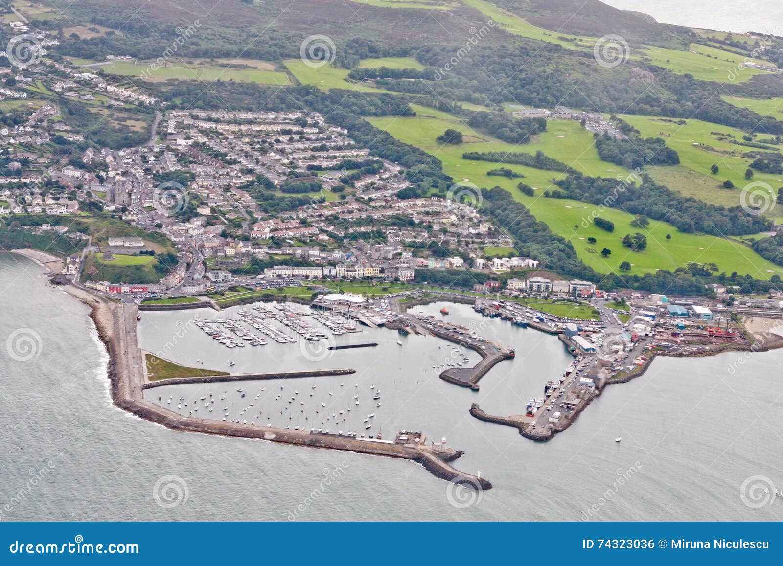 Howth Harbour, Dublin, Ireland Stock Photo - Image of ocean, quay: 74323036