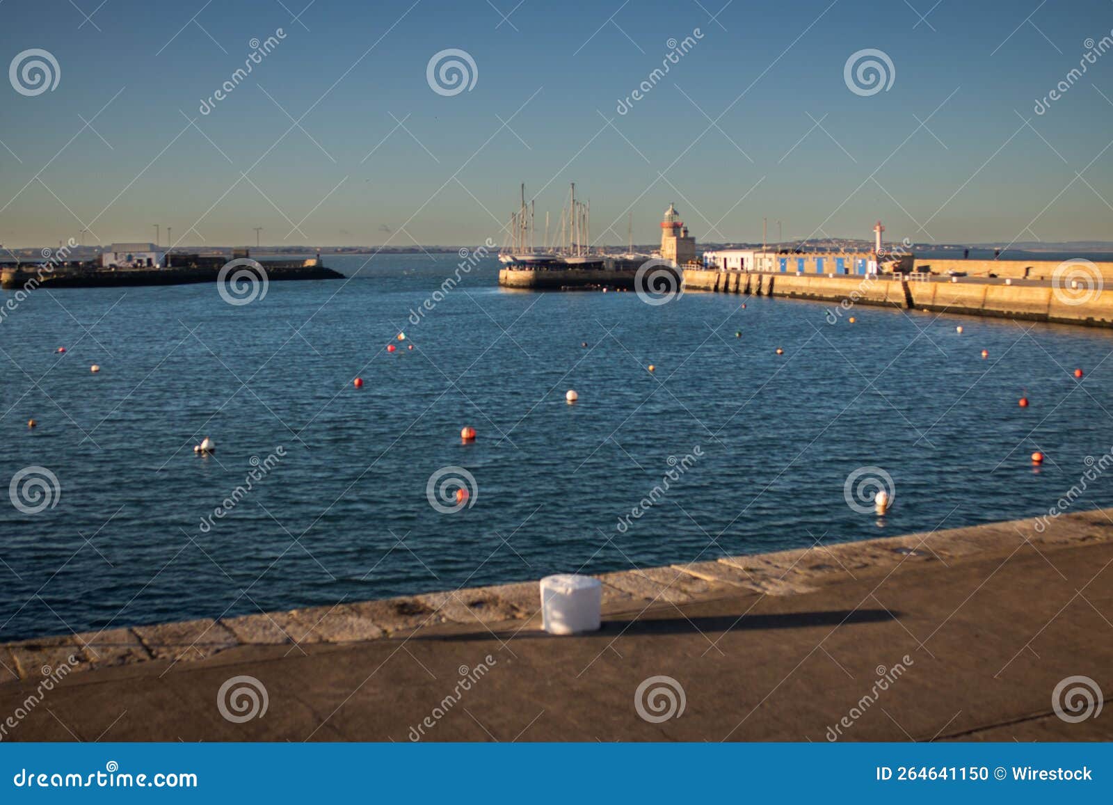 Howth Harbour on a Sunny Day Stock Photo - Image of sunset, landmark ...