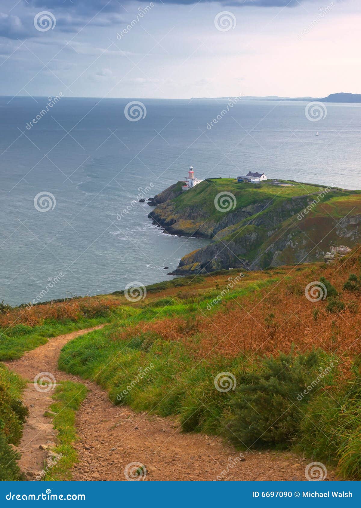 Bailey Lighthouse, Howth, Dublin, Ireland Stock Photo | CartoonDealer ...