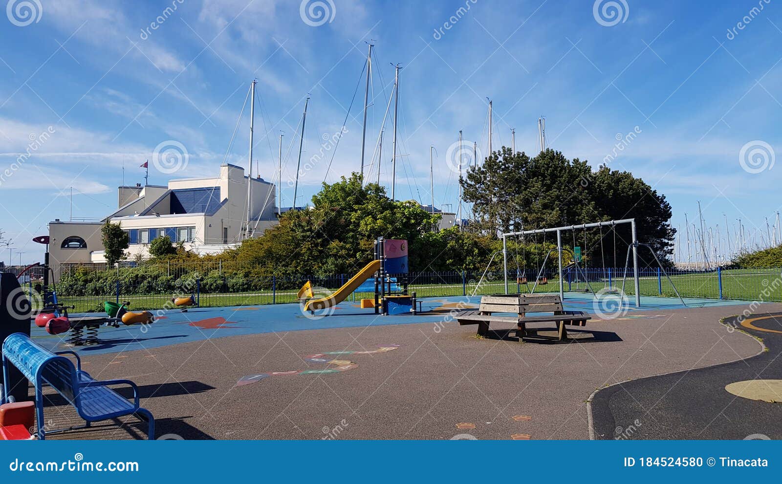 Howth Kids Playground in Ireland Stock Photo - Image of vehicle, park ...