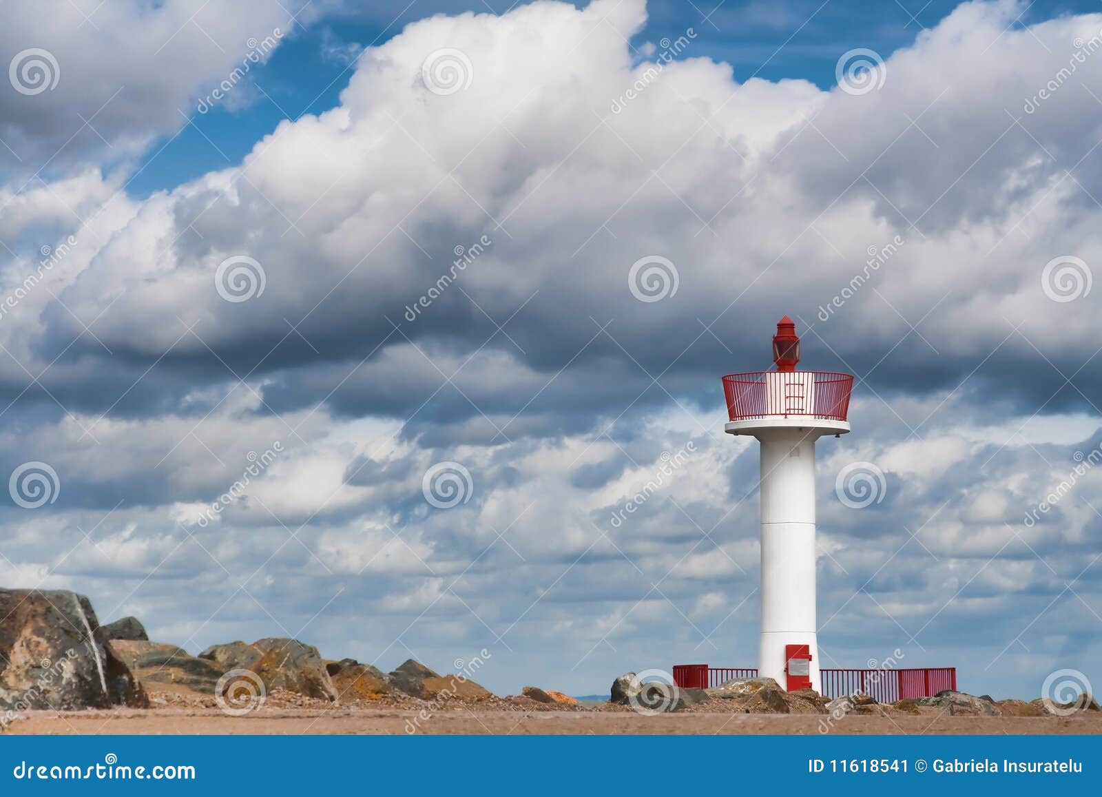 Howth Lighthouse stock image. Image of shore, dublin - 11618541