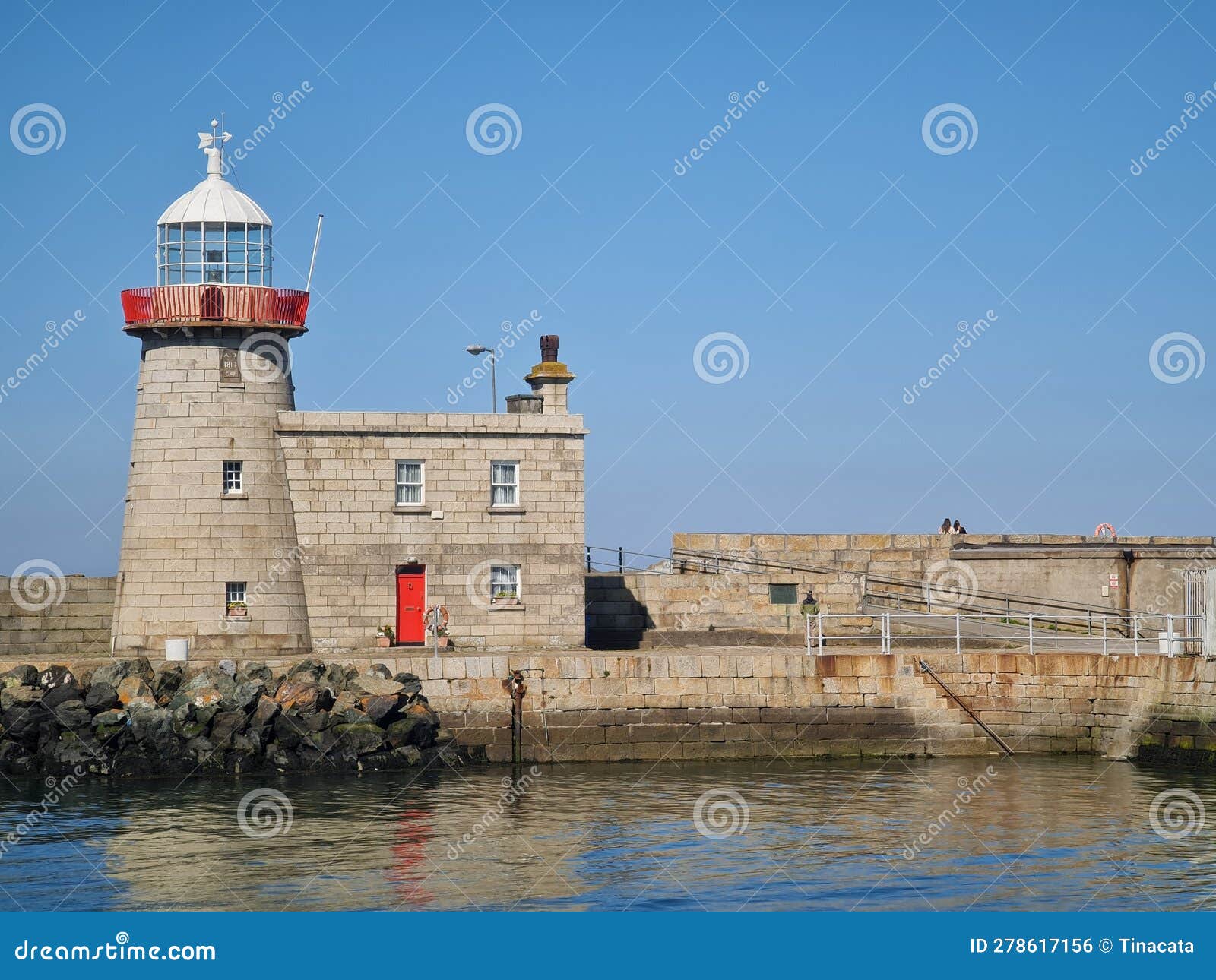 Howth Lighthouse , Dublin, Ireland Stock Photo - Image of landmark ...