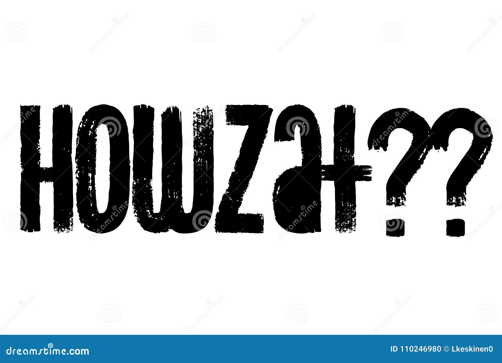 Howzat typographic stamp stock vector. Illustration of sport - 110246980