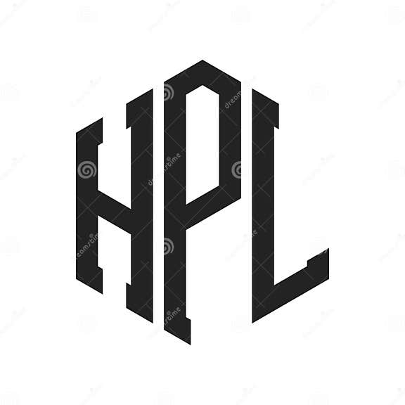 HPL Logo Design. Initial Letter HPL Monogram Logo Using Hexagon Shape ...