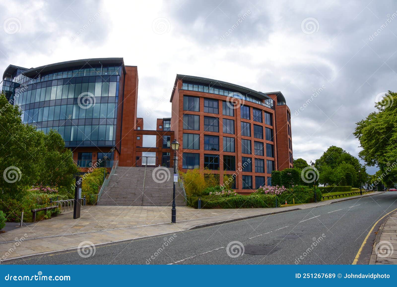 HQ in Chester editorial stock image. Image of architecture - 251267689
