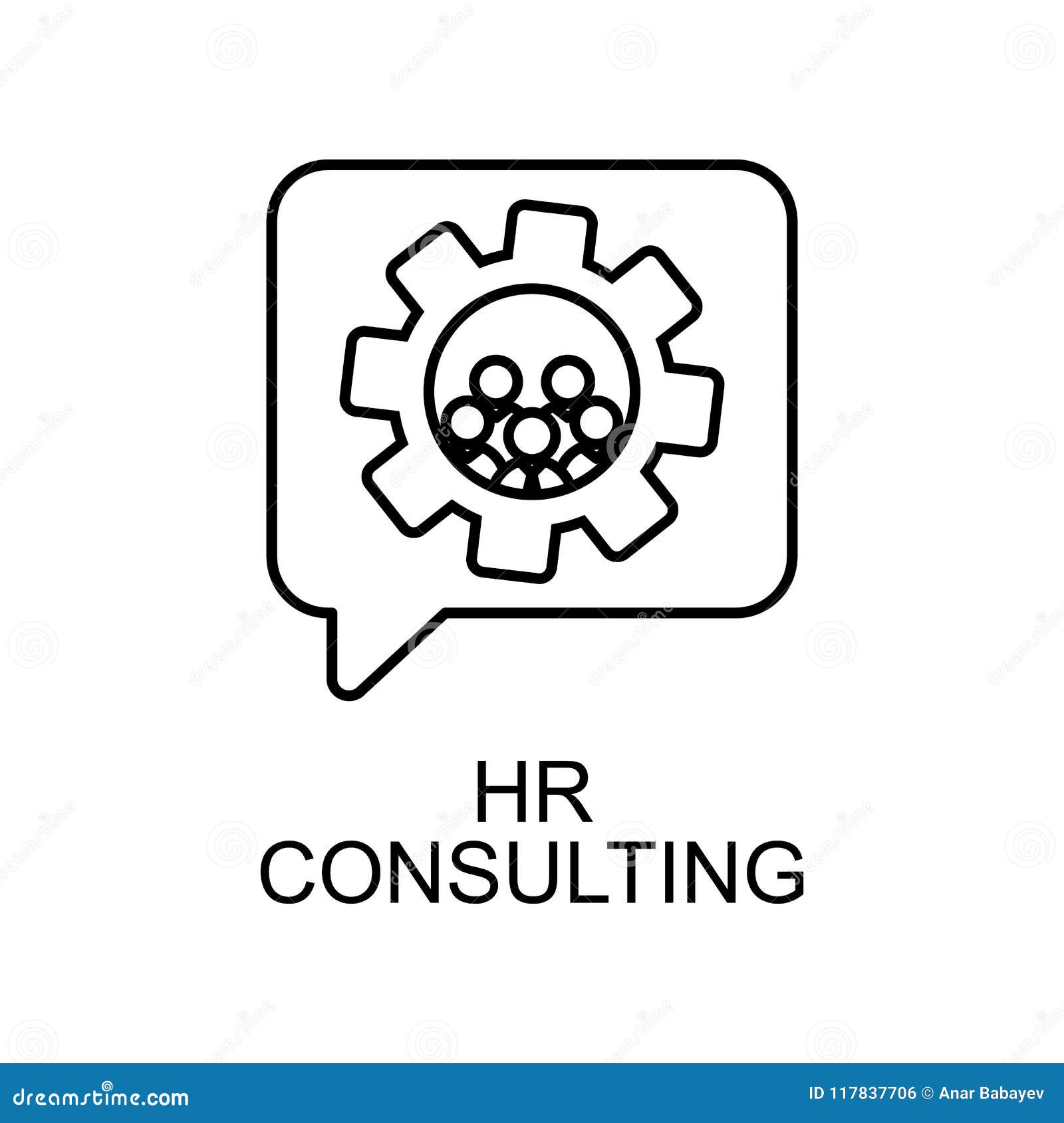 Hr Consulting Line Icon. Element of Human Resources Icon for Mobile ... Hr Consulting Line Icon. Element of Human Resources Icon for Mobile ...