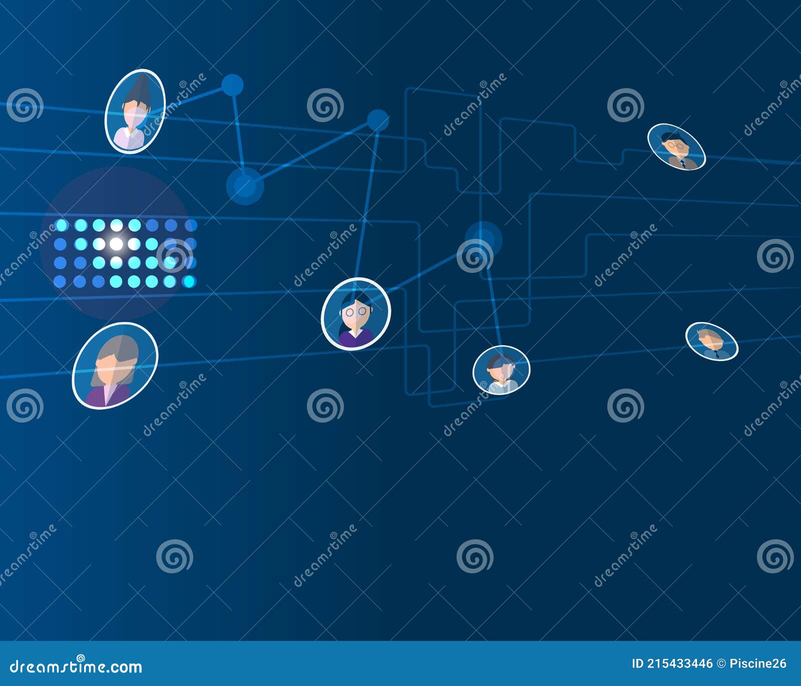HR Data for HR Analytics Banner Stock Vector - Illustration of employer ...