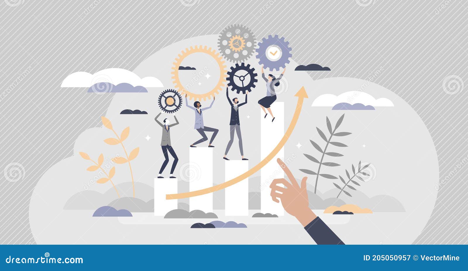 Performance/Motivation Graph Stock Photo | CartoonDealer.com #97287594